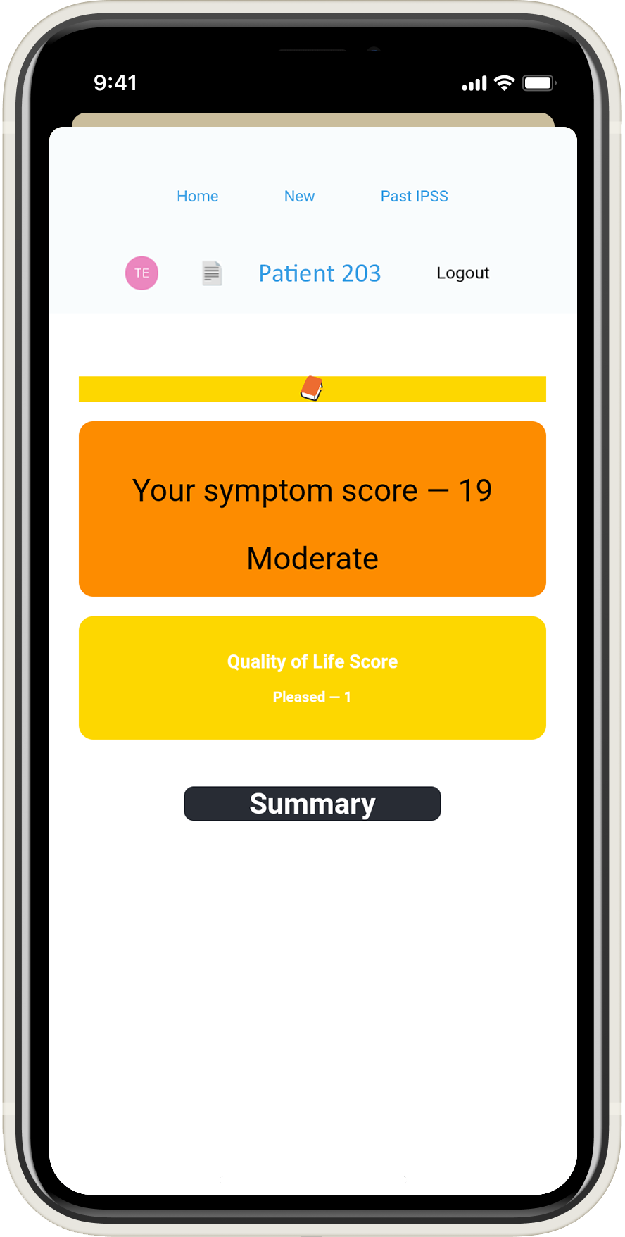 IPSSment Symptoms Questionnaire – Code Projects